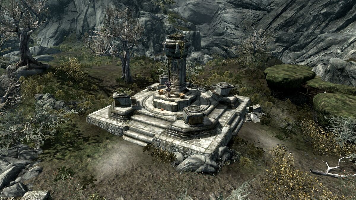 Святилище Дибеллы — Старый Хролдан The Elder Scrolls Wiki Fandom