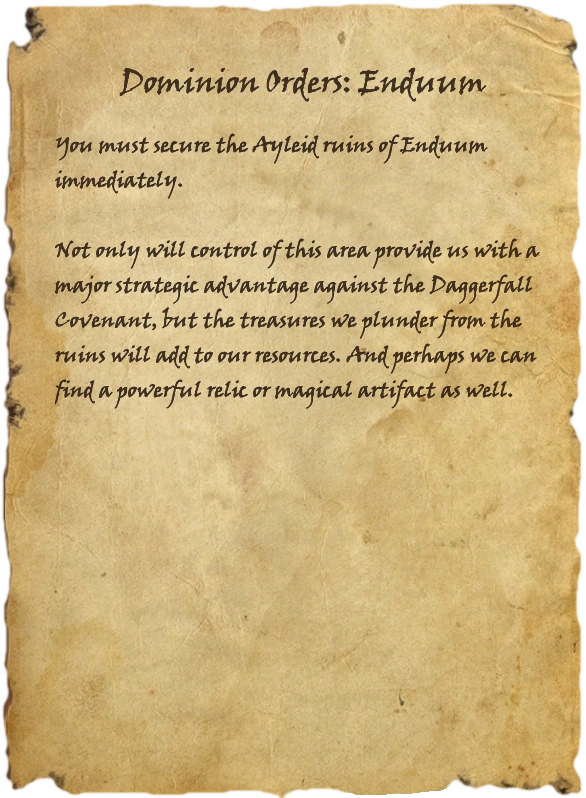Dominion Orders: Enduum | The Elder Scrolls Wiki | Fandom