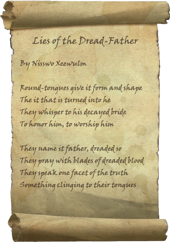 Lies of the Dread-Father | Elder Scrolls | Fandom