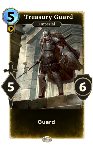 Treasury Guard (Card) | Elder Scrolls | Fandom