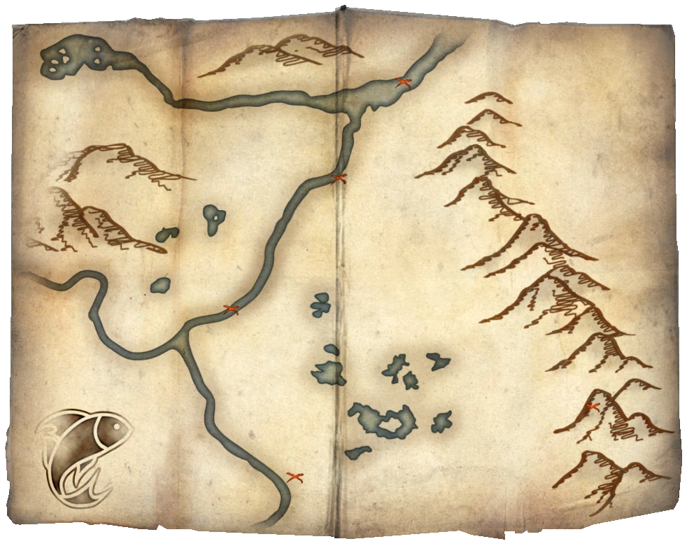 Fishing Map - Eastmarch | Elder Scrolls | Fandom