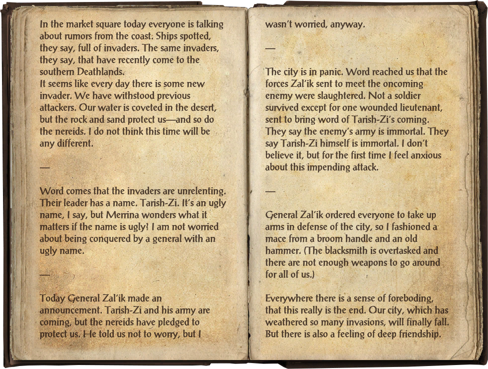 Waterlogged Journal Elder Scrolls Fandom