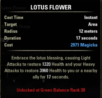 Lotus Flower | Elder Scrolls | Fandom