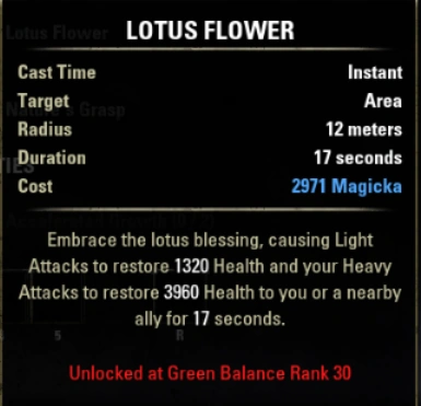 Lotus Flower | Elder Scrolls | Fandom