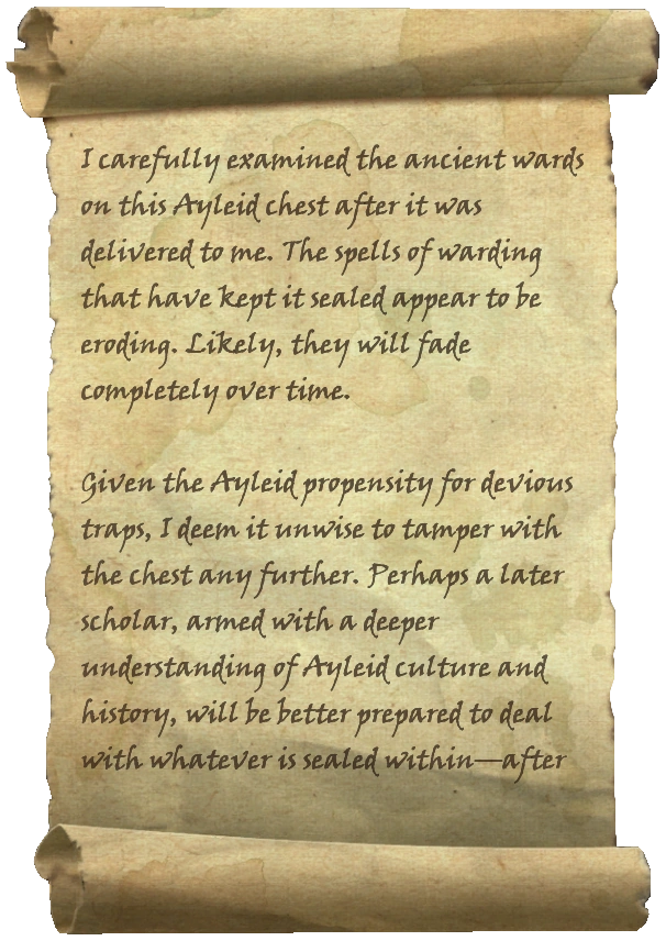 Faded and Dusty Scroll | Elder Scrolls | Fandom