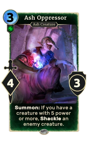 Ash Oppressor | Elder Scrolls | Fandom