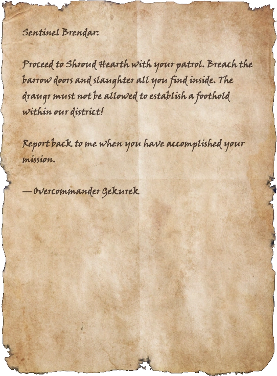 Sealed Orders (Online) | Elder Scrolls | Fandom