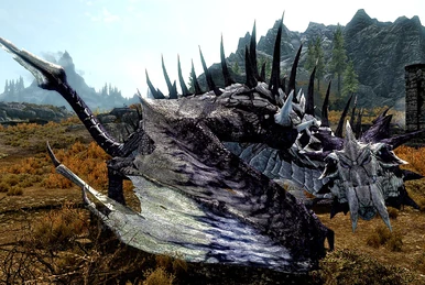 skyrim elder dragon