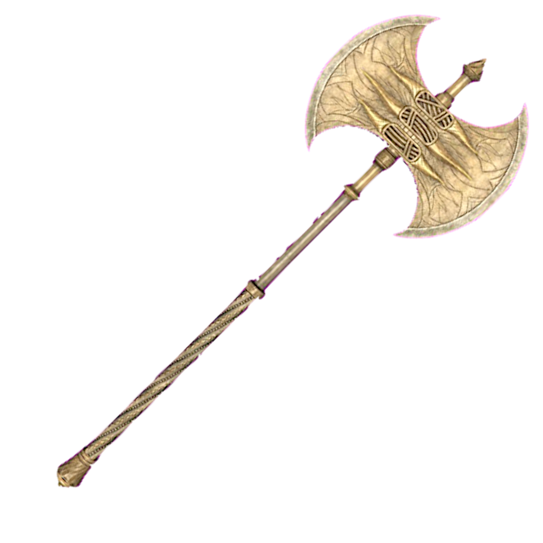 Golden Battleaxe | Elder Scrolls | Fandom