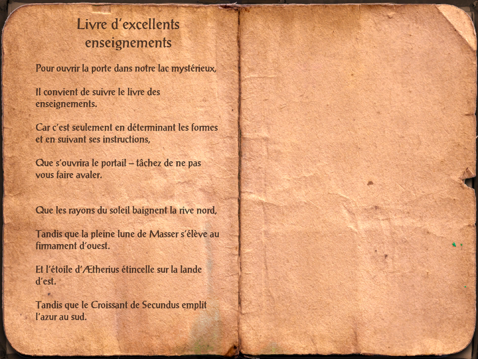 Livre Dexcellents Enseignements Wiki The Elder Scrolls Fandom