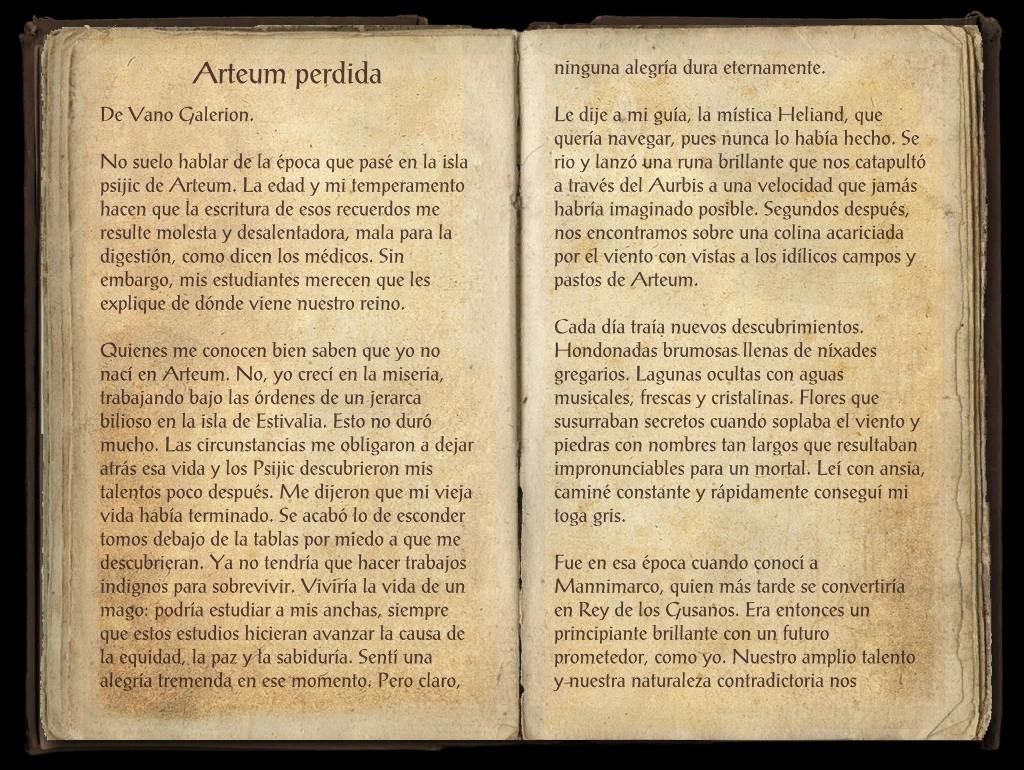 Arteum perdida | Elder Scrolls | Fandom