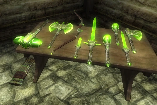 Glass Weapons (Oblivion) | Elder Scrolls | Fandom