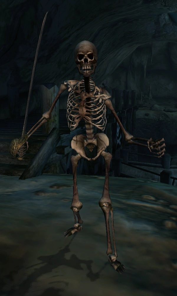 Red Sabre Skeleton | Elder Scrolls | Fandom