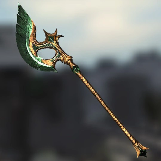 Glass Battleaxe (Blades) | Elder Scrolls | Fandom