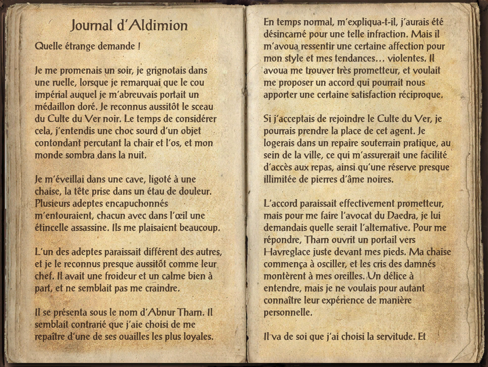 Journal Daldimion Wiki The Elder Scrolls Fandom