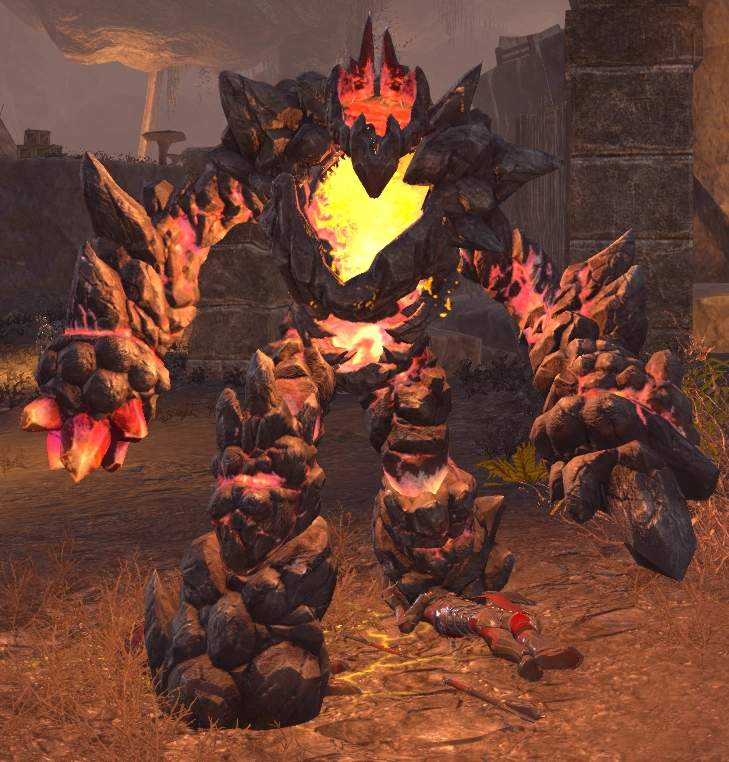 Flame Atronach Concept Art