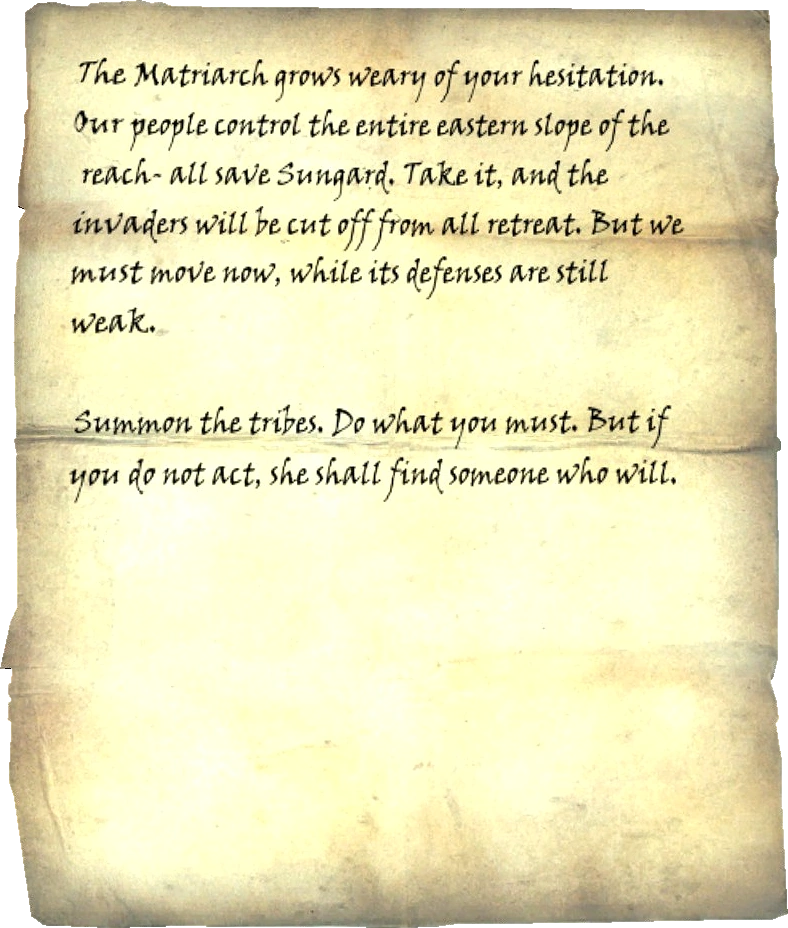 Forsworn Note (Serpent's Bluff Redoubt) | Elder Scrolls | Fandom