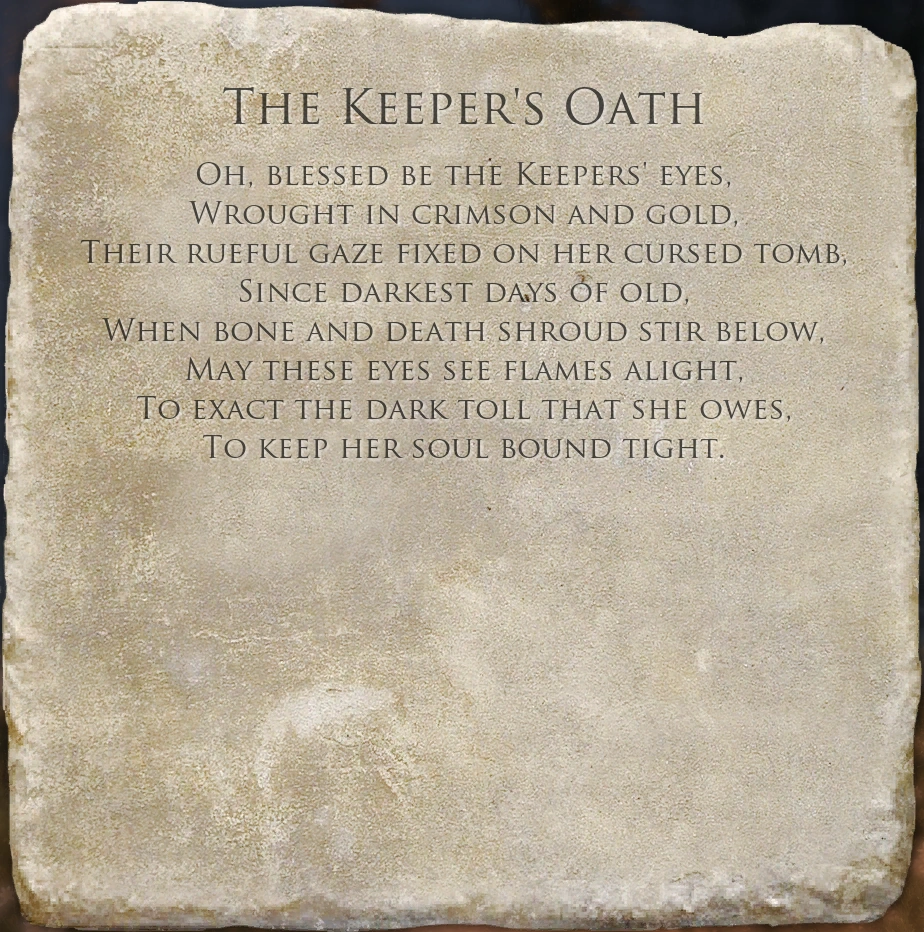 The Keeper's Oath | Elder Scrolls | Fandom