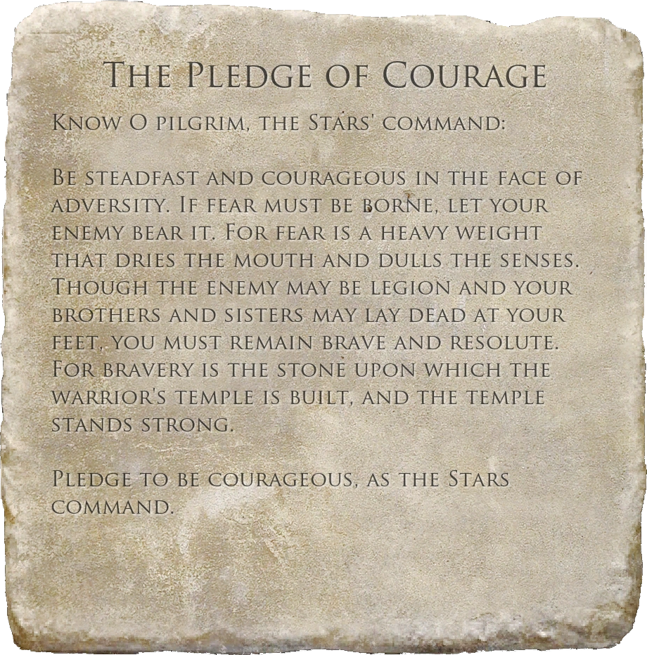 The Pledge of Courage | Elder Scrolls | Fandom