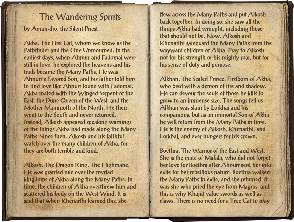 The Wandering Spirits | Elder Scrolls | Fandom The Wandering Spirits | Elder Scrolls | Fandom