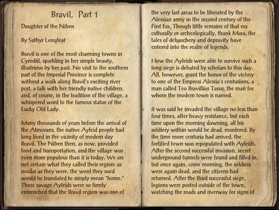 Bravil Part 1 Elder Scrolls Fandom