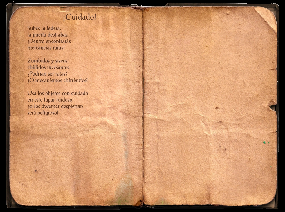 ¡Cuidado! | Elder Scrolls | Fandom