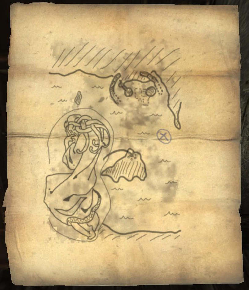 Карта сокровищ X The Elder Scrolls Wiki Fandom