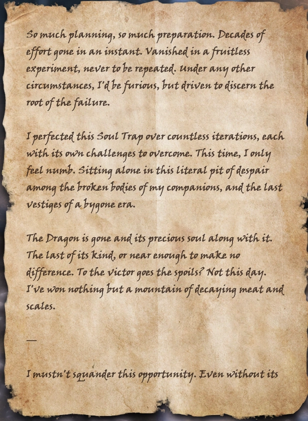 Caluurion's Notes | Elder Scrolls | Fandom