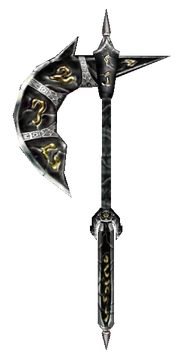 dwarven war axe morrowind