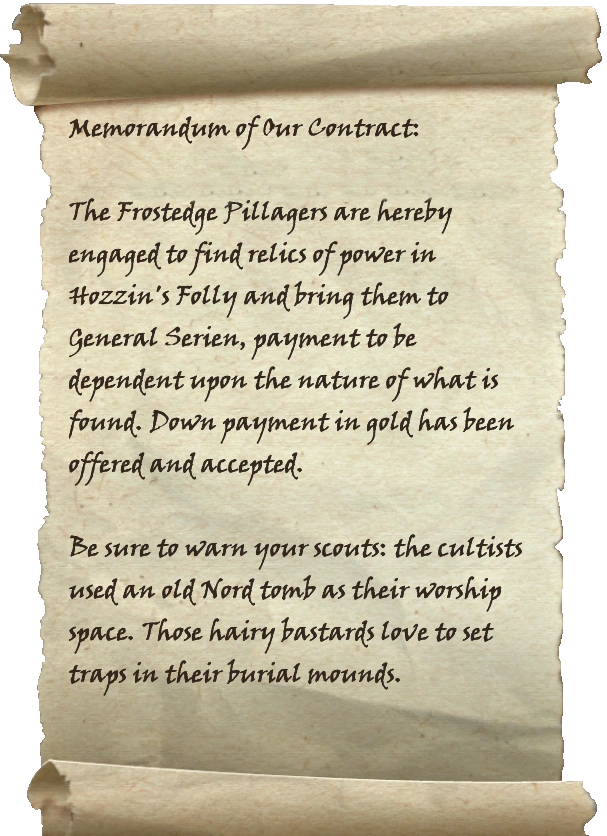 Contract Scroll | Elder Scrolls | Fandom
