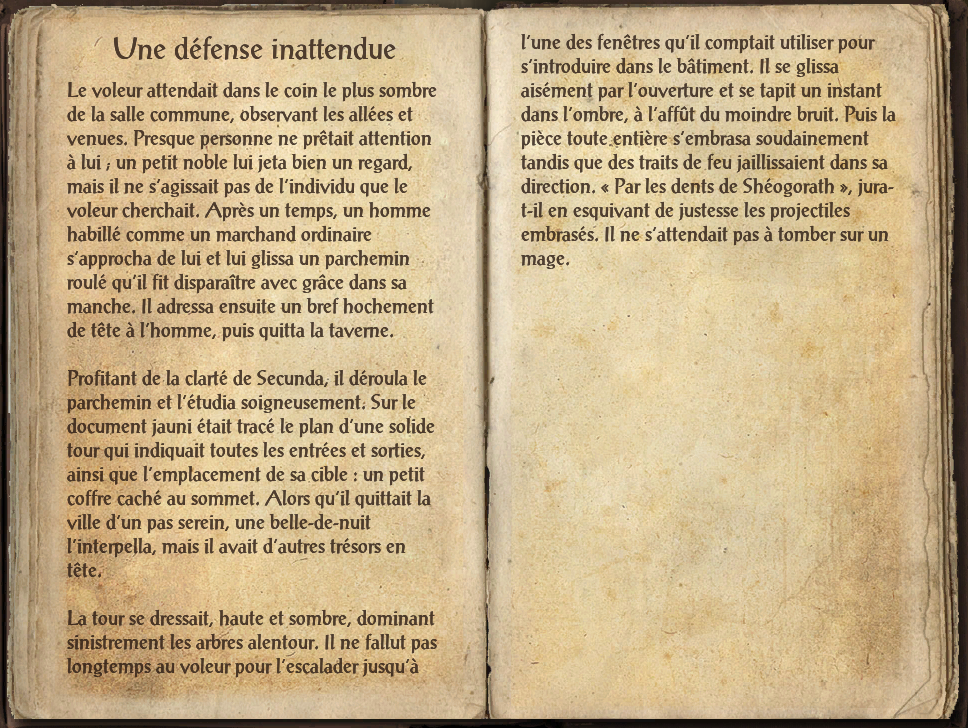 Une Défense Inattendue Wiki The Elder Scrolls Fandom