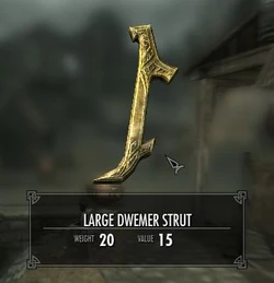 Large Dwemer Strut | The Elder Scrolls Wiki | Fandom