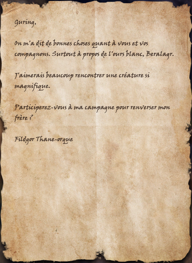 Salutations Du Thane Orque Wiki The Elder Scrolls Fandom