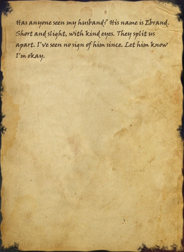 Captive's Crumpled Note | Elder Scrolls | Fandom