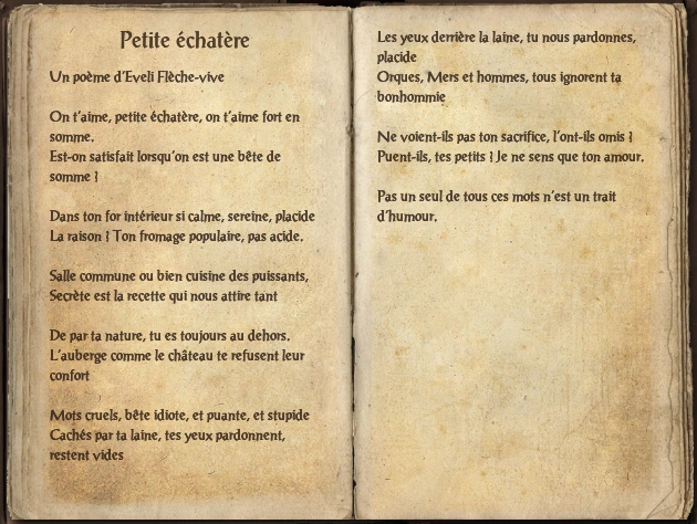 Petite échatère | Wiki The Elder Scrolls | Fandom