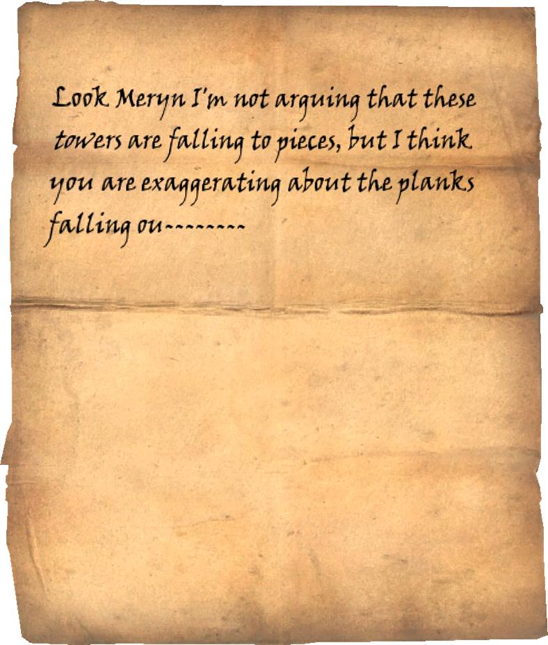 Scrawled Note (Dragonborn) | Elder Scrolls | Fandom