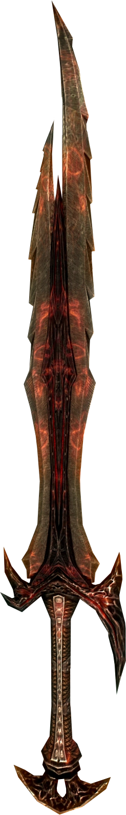 Skyrim Daedric Sword Legendary