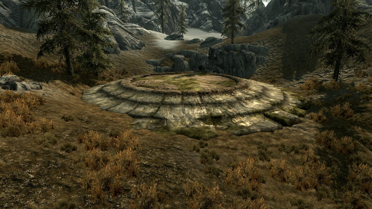 Драконий курган — Утёсы Теснины Грабителя The Elder Scrolls Wiki Fandom