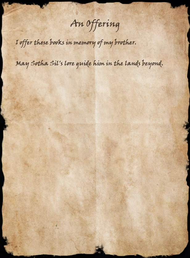 An Offering (Book) | Elder Scrolls | Fandom