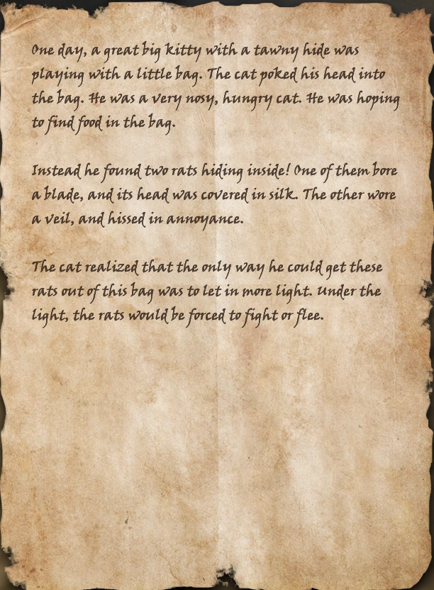 Fistalle's Note | Elder Scrolls | Fandom