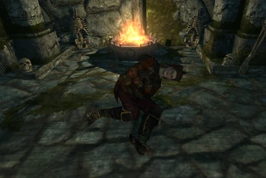 Astrid Skyrim Burned