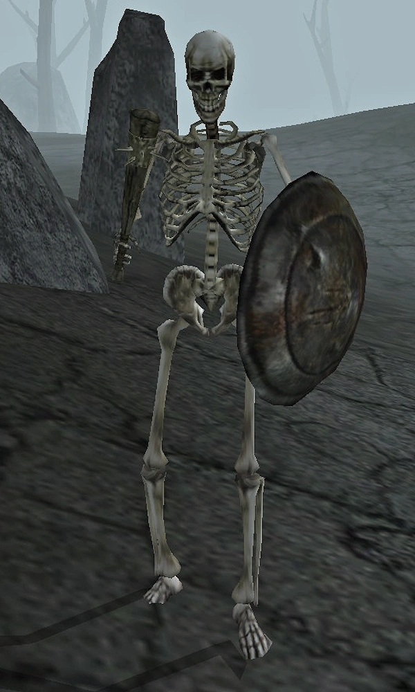 English Longbowmen Skeleton