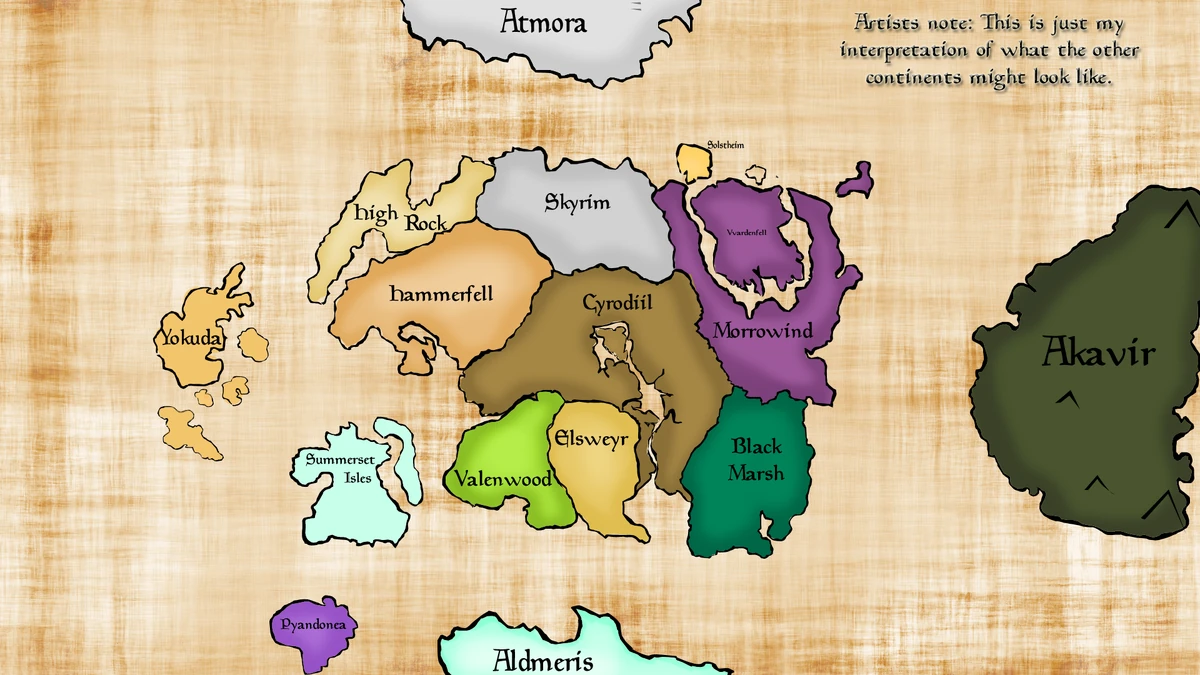 Atmora | The Elder Scrolls Wiki | Fandom