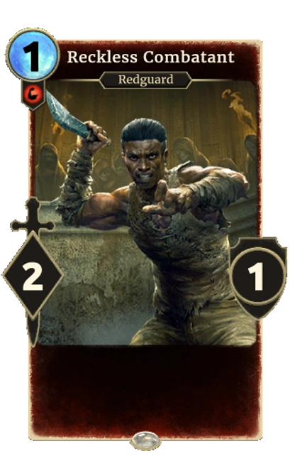 Reckless Combatant | Elder Scrolls | Fandom