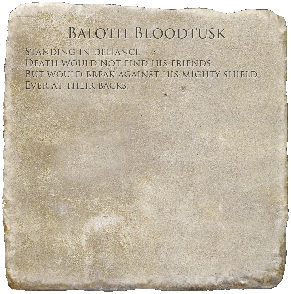 Baloth Bloodtusk (Book) | Elder Scrolls | Fandom
