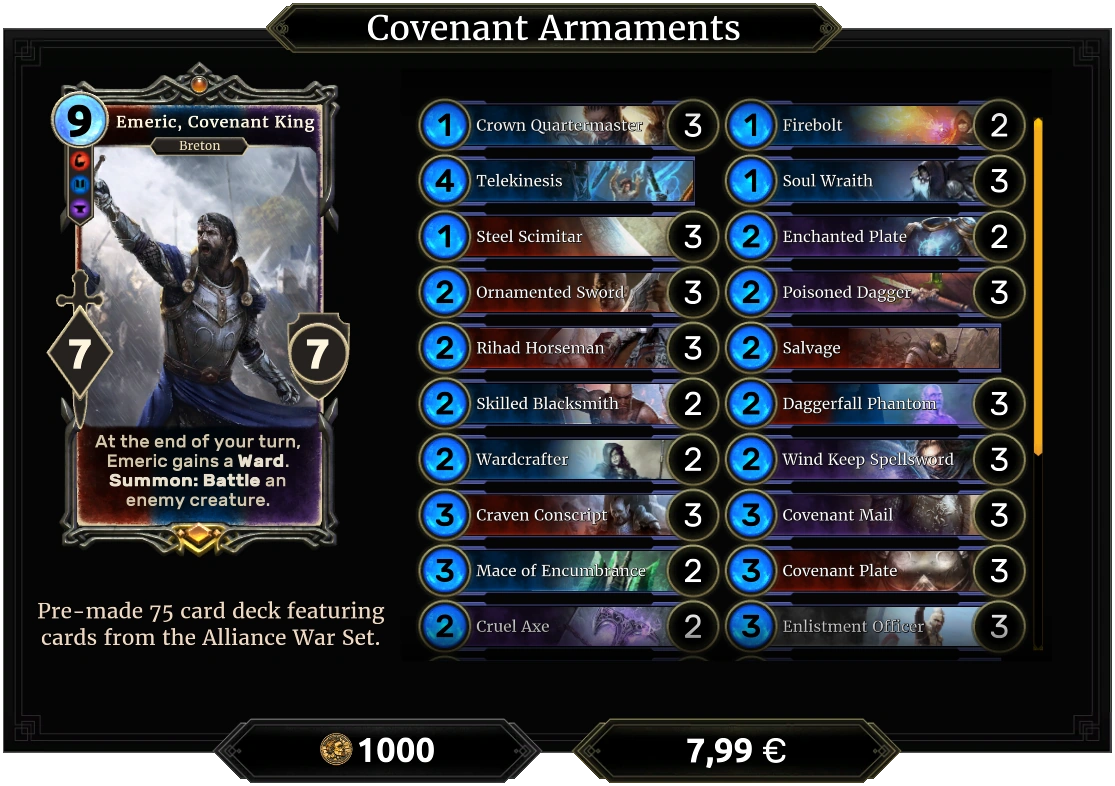 Covenant Armaments | Elder Scrolls | Fandom