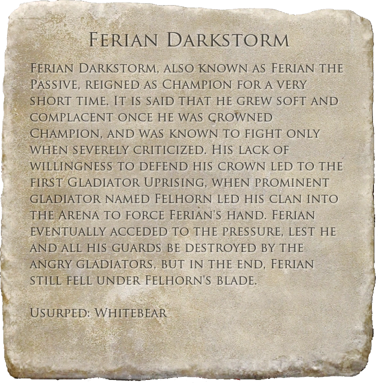 Ferian Darkstorm | Elder Scrolls | Fandom