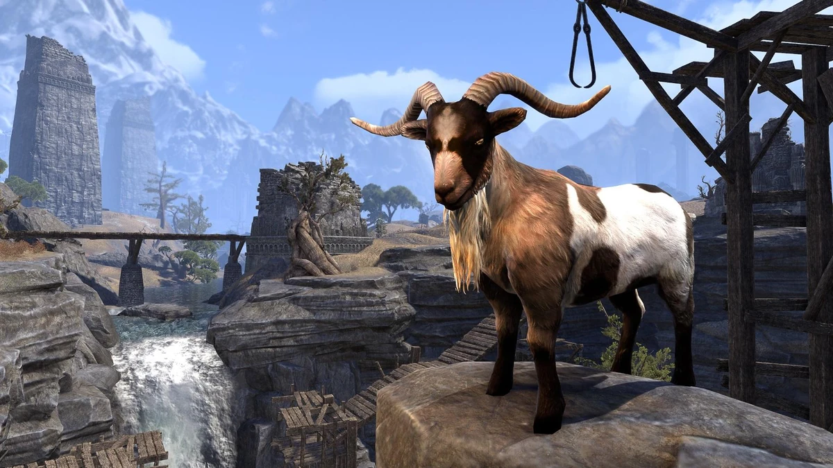 Wrothgar Buck Goat | Elder Scrolls | Fandom
