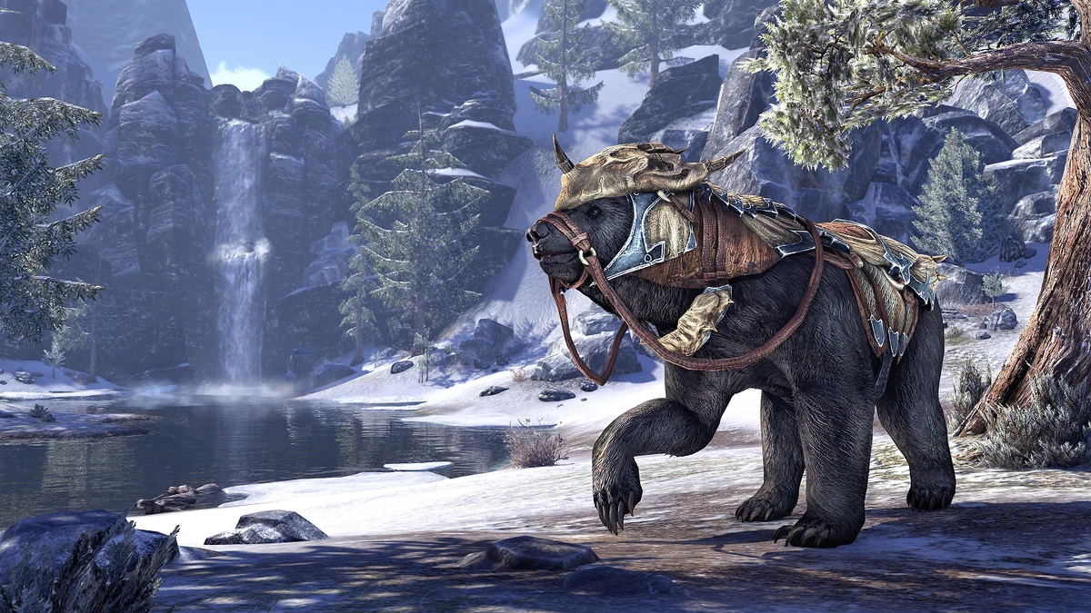 Dragonscale Barded Bear | Elder Scrolls | Fandom