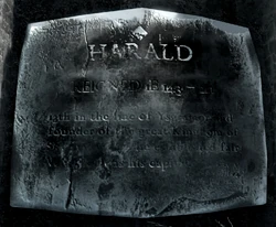 Harald | Elder Scrolls | Fandom